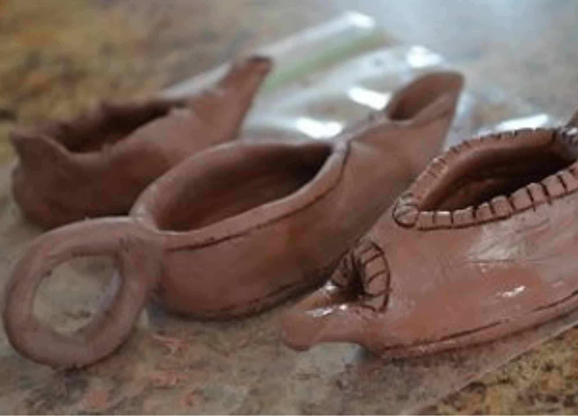 Roman Oil Lamp Making - The Beacon Whitehaven