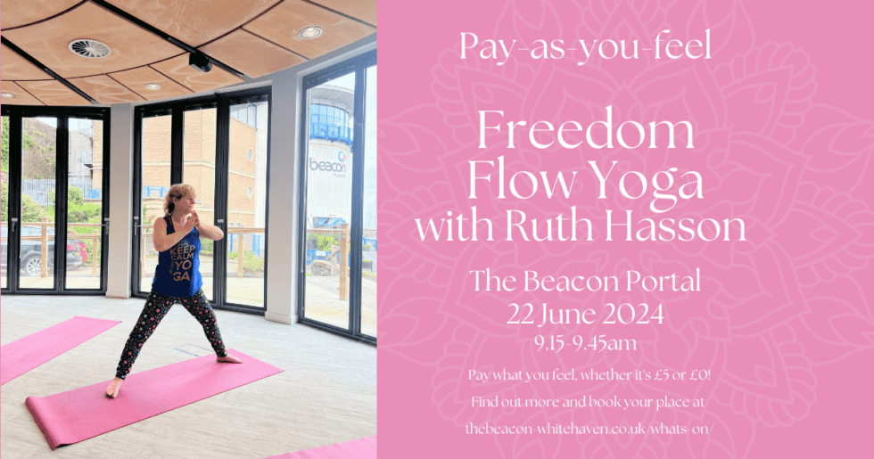 Pay-as-you-feel Freedom Flow Yoga with Ruth | 22 June 2024 - The Beacon ...